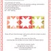 Candy Striped PAPER Quilt Pattern #160 - Etsy