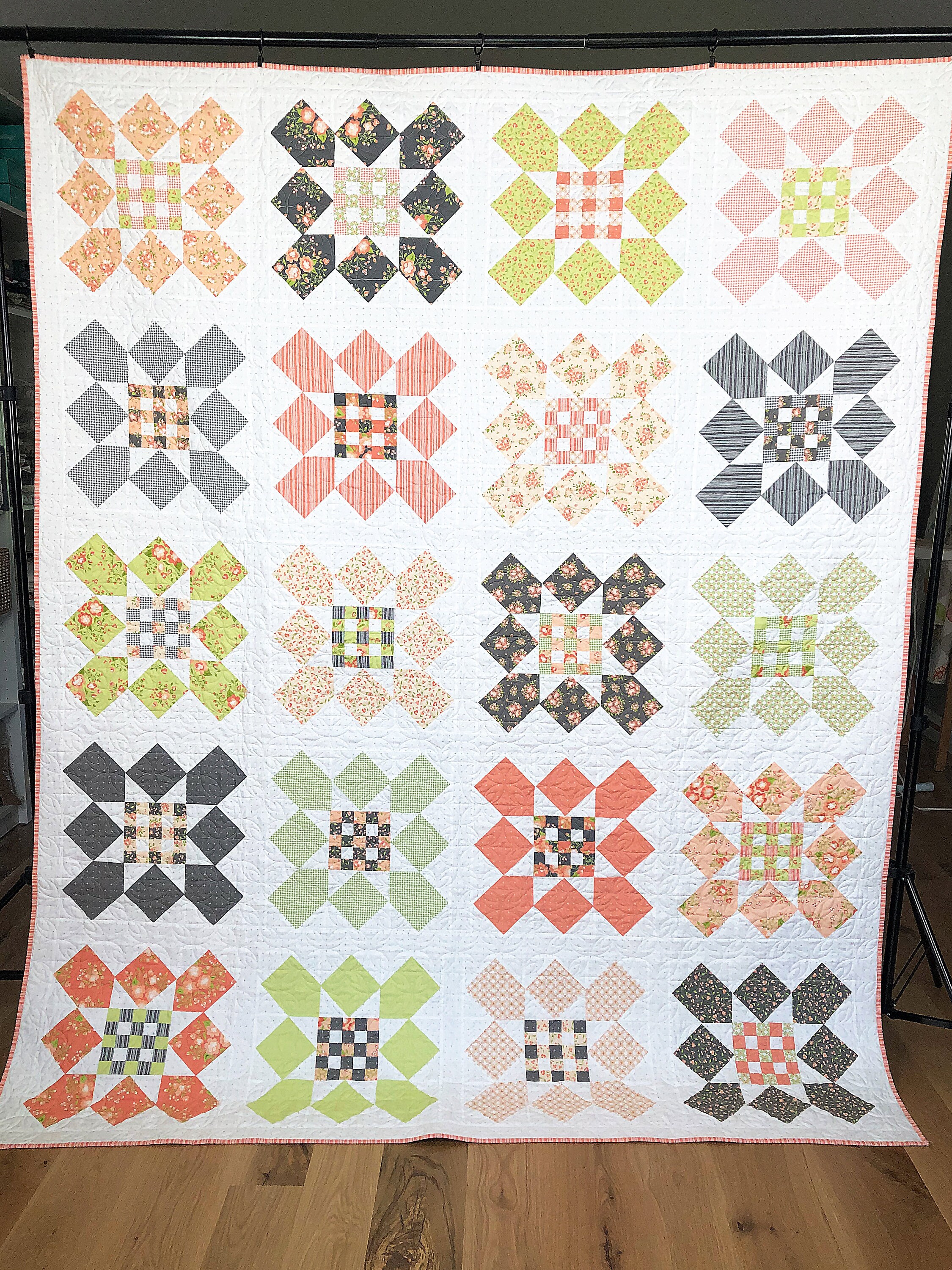 Coriander Quilts 4 Piece Paper Pattern Bundle 8 apricot & | Etsy