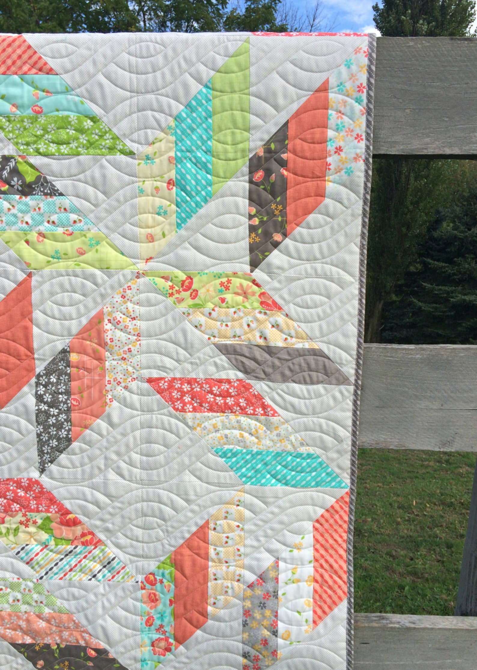 Backroads PDF Quilt Pattern #114 - Etsy