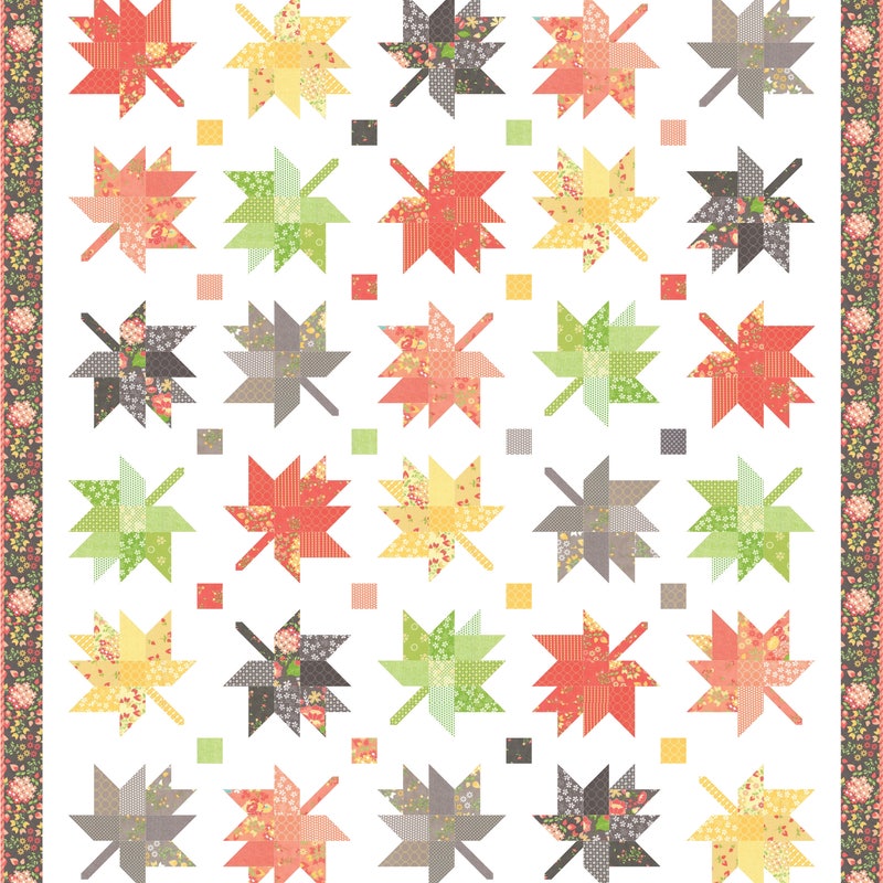 Maple Leaf Quilt - Etsy