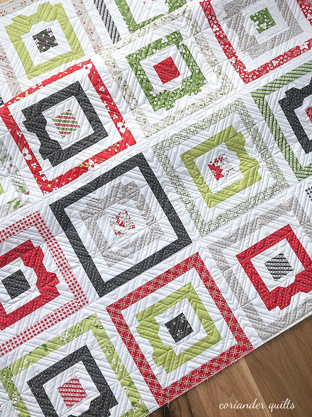 Ribbons All Around PDF Quilt Pattern #162 - Etsy