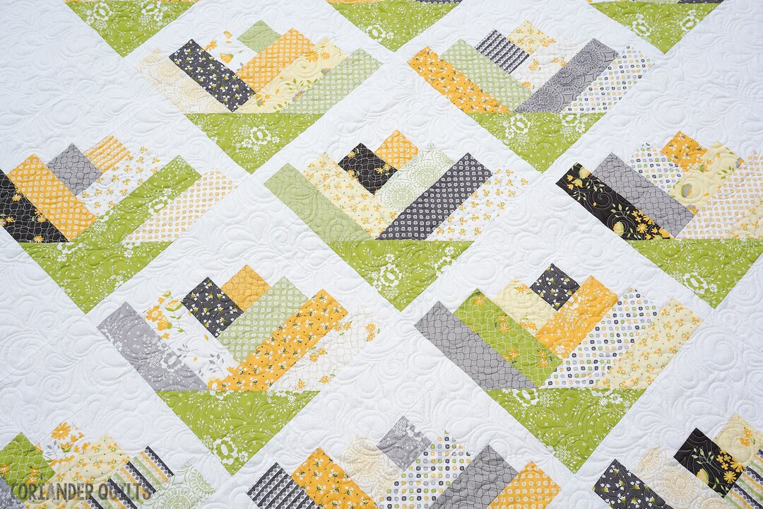 Lemongrass PDF Quilt Pattern by Coriander Quilts #129 - Etsy