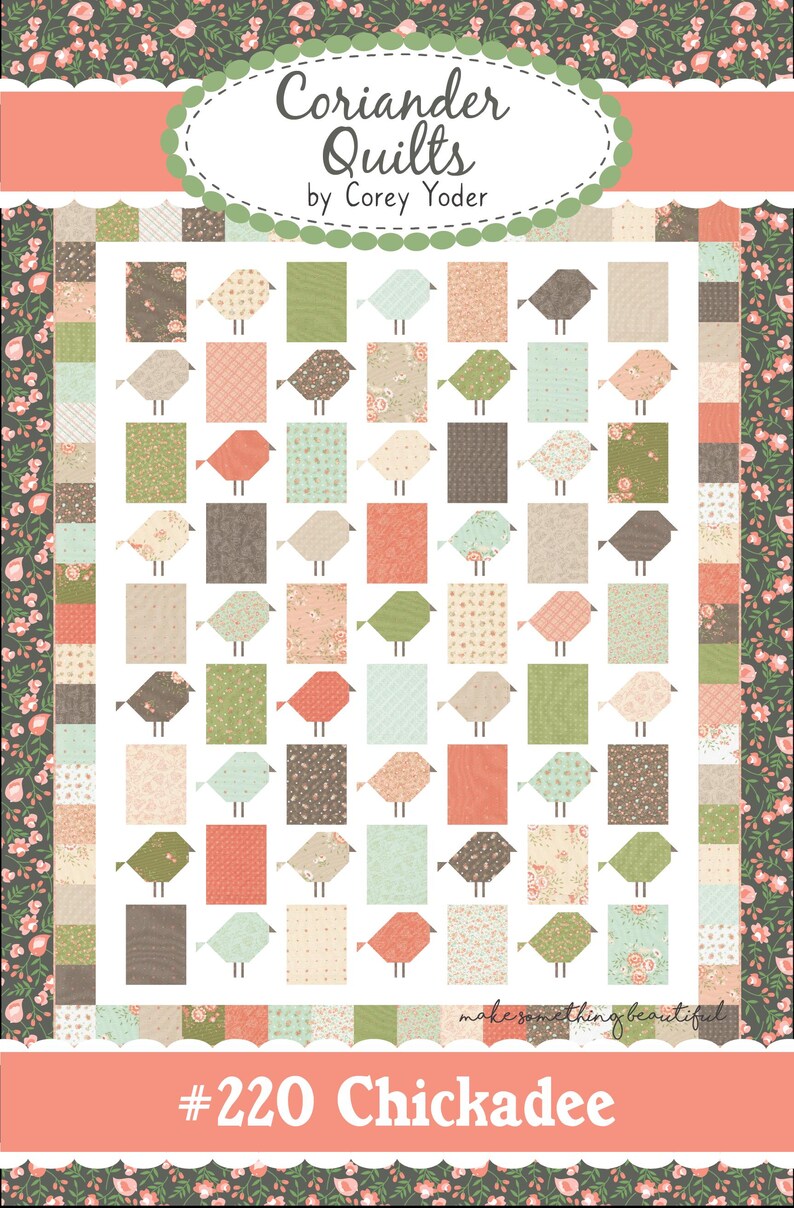 Chickadee PAPER Quilt Pattern #220 - Etsy