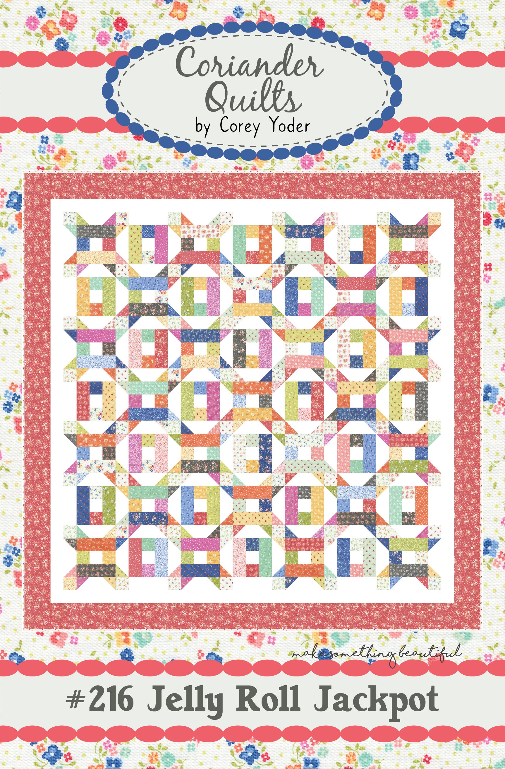 Jelly Roll Jackpot PAPER Quilt Pattern #216 - Etsy