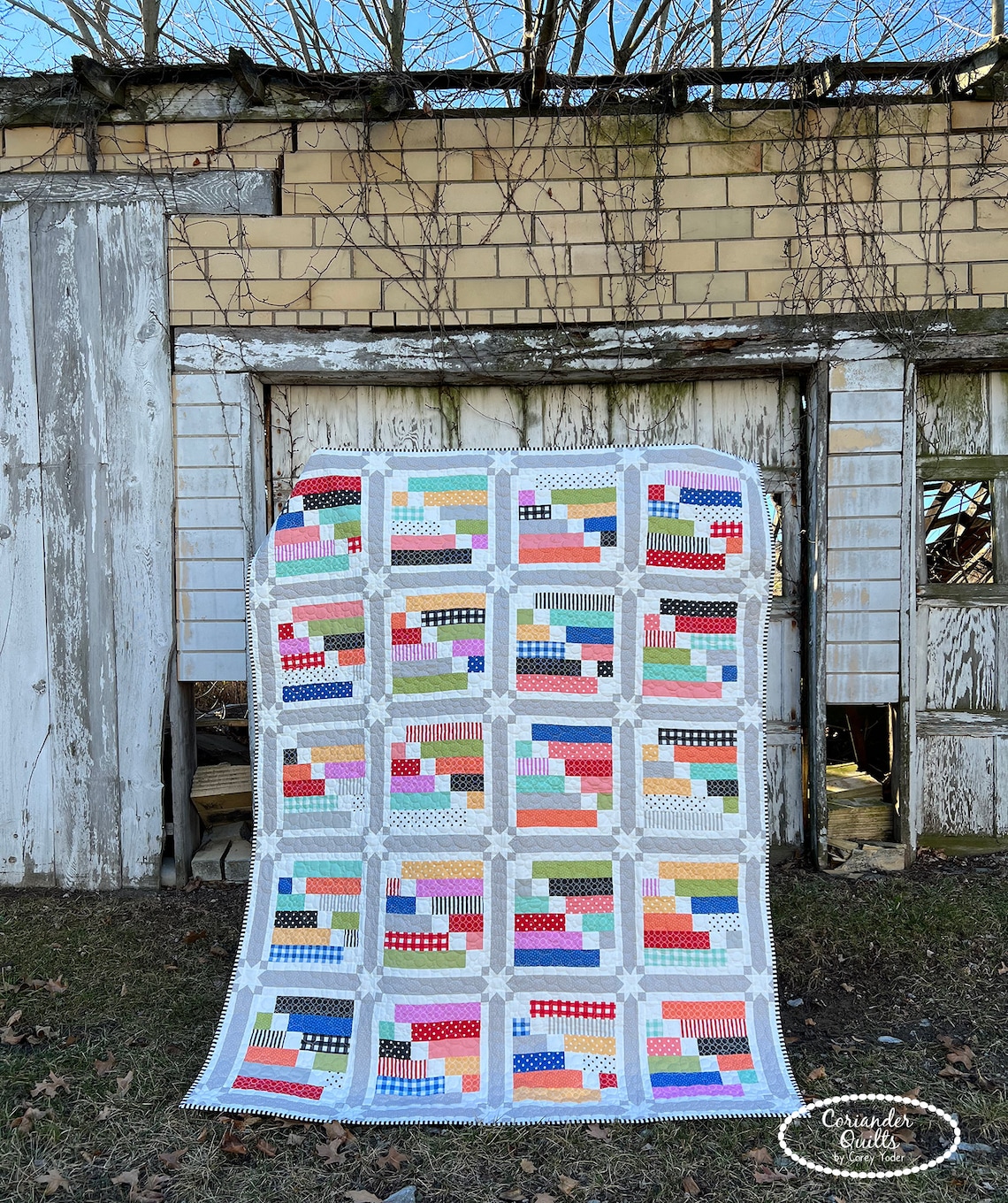 Apricot Jelly PAPER Quilt Pattern #211 - Etsy