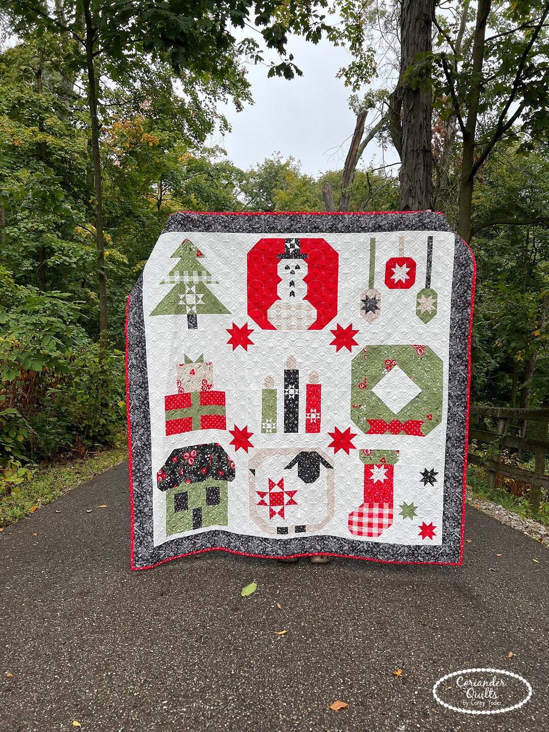 Cuddle up Sampler Paper Quilt Pattern #208 - Etsy