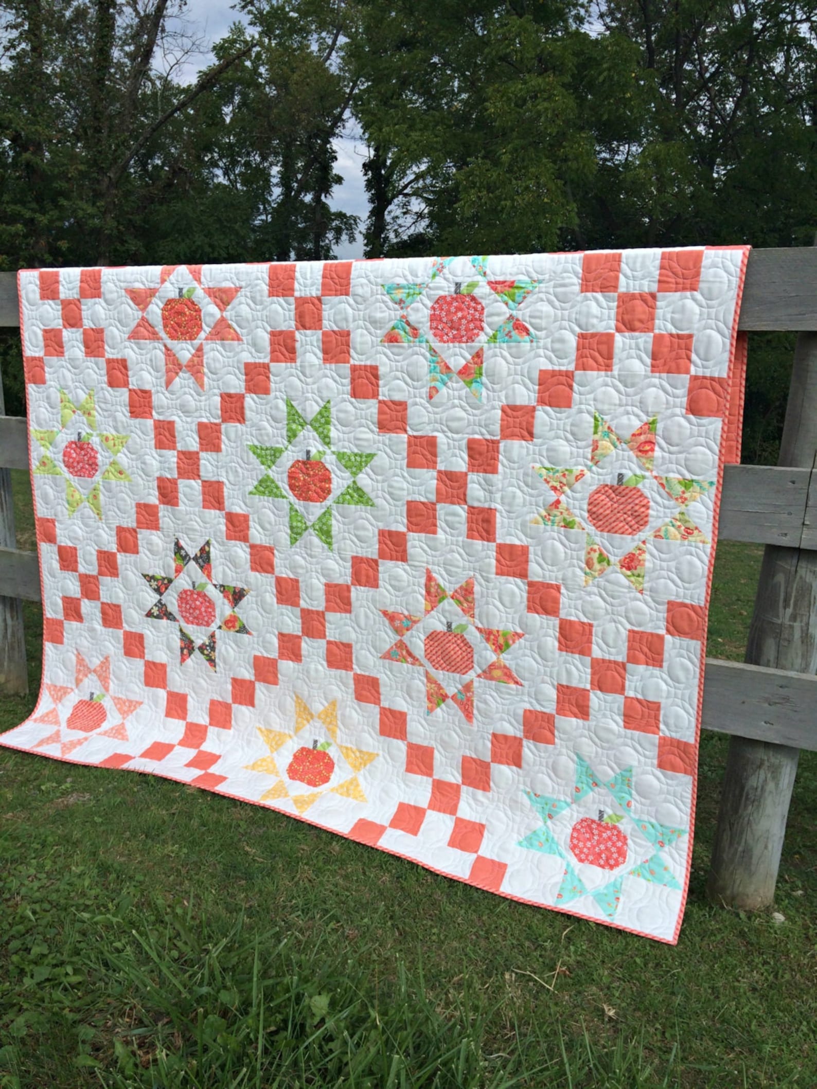Apple Creek PDF Quilt Pattern #115 - Etsy