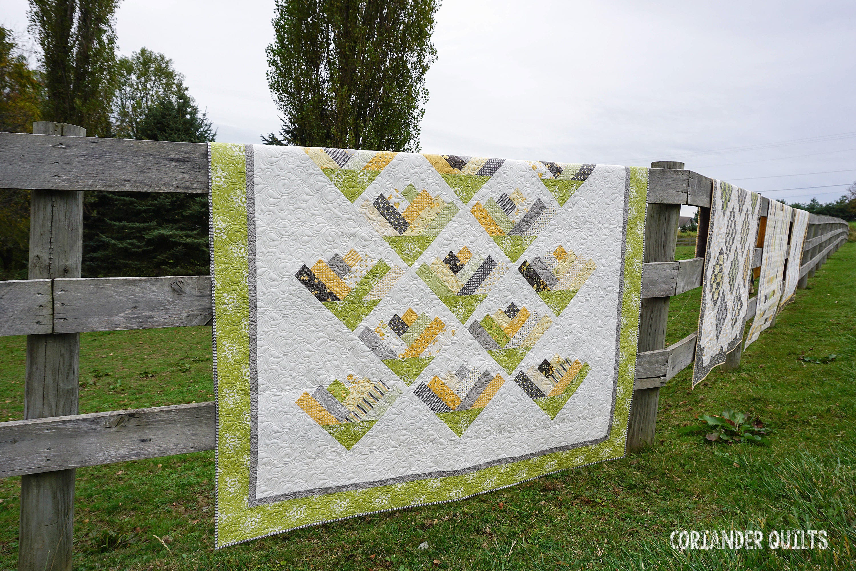 Lemongrass PDF Quilt Pattern by Coriander Quilts #129 - Etsy