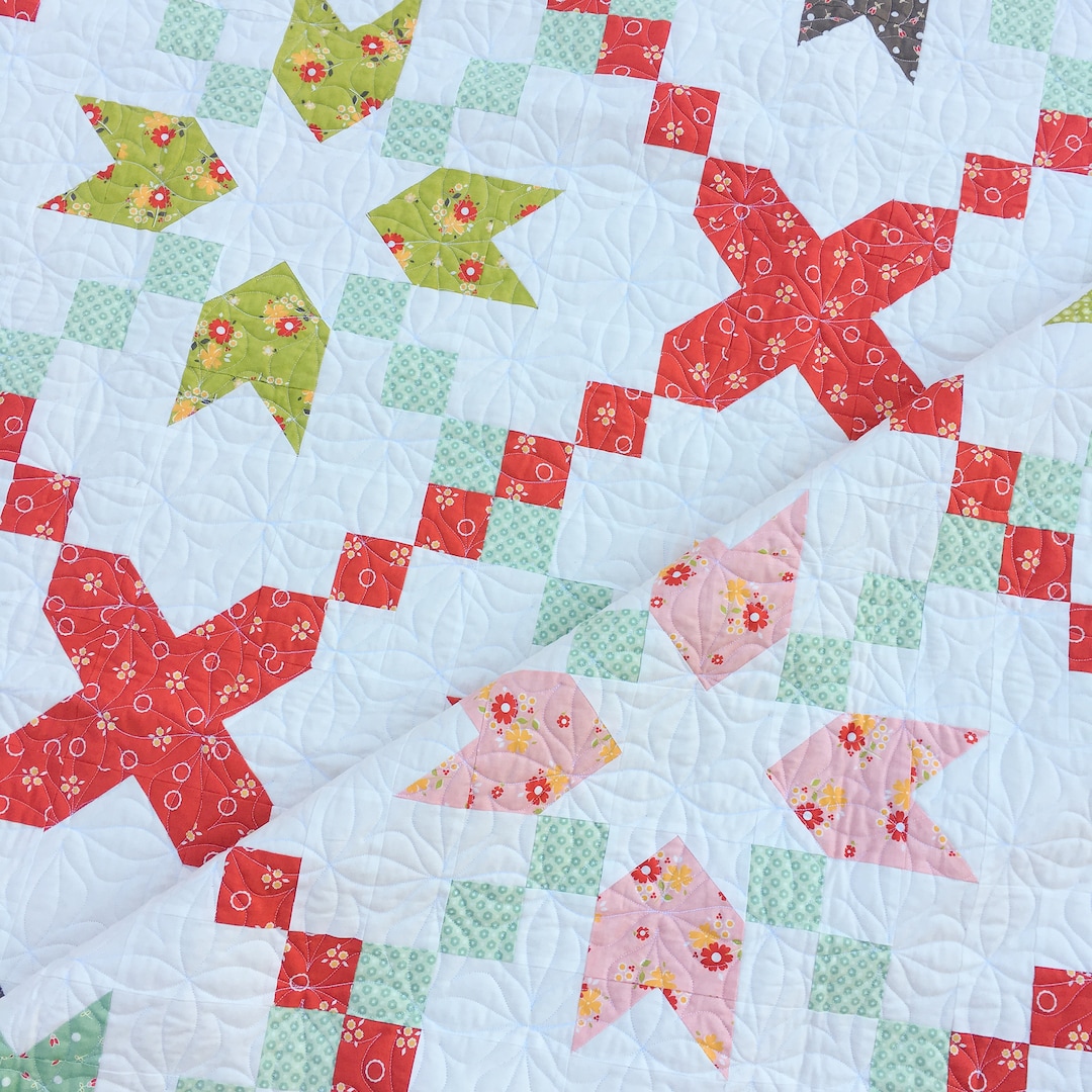 Cross Stitch PDF Quilt Pattern #123 - Etsy