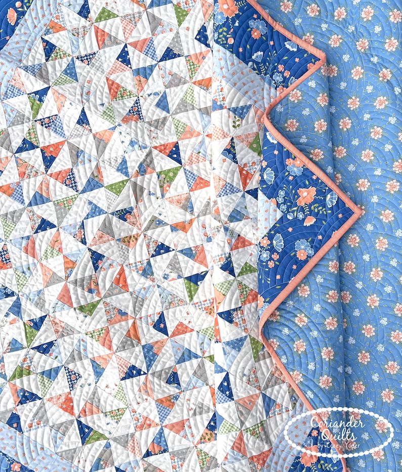 Coriander Quilts 5 Piece DIGITAL/PDF Pattern Bundle #14 (peachy Keen ...