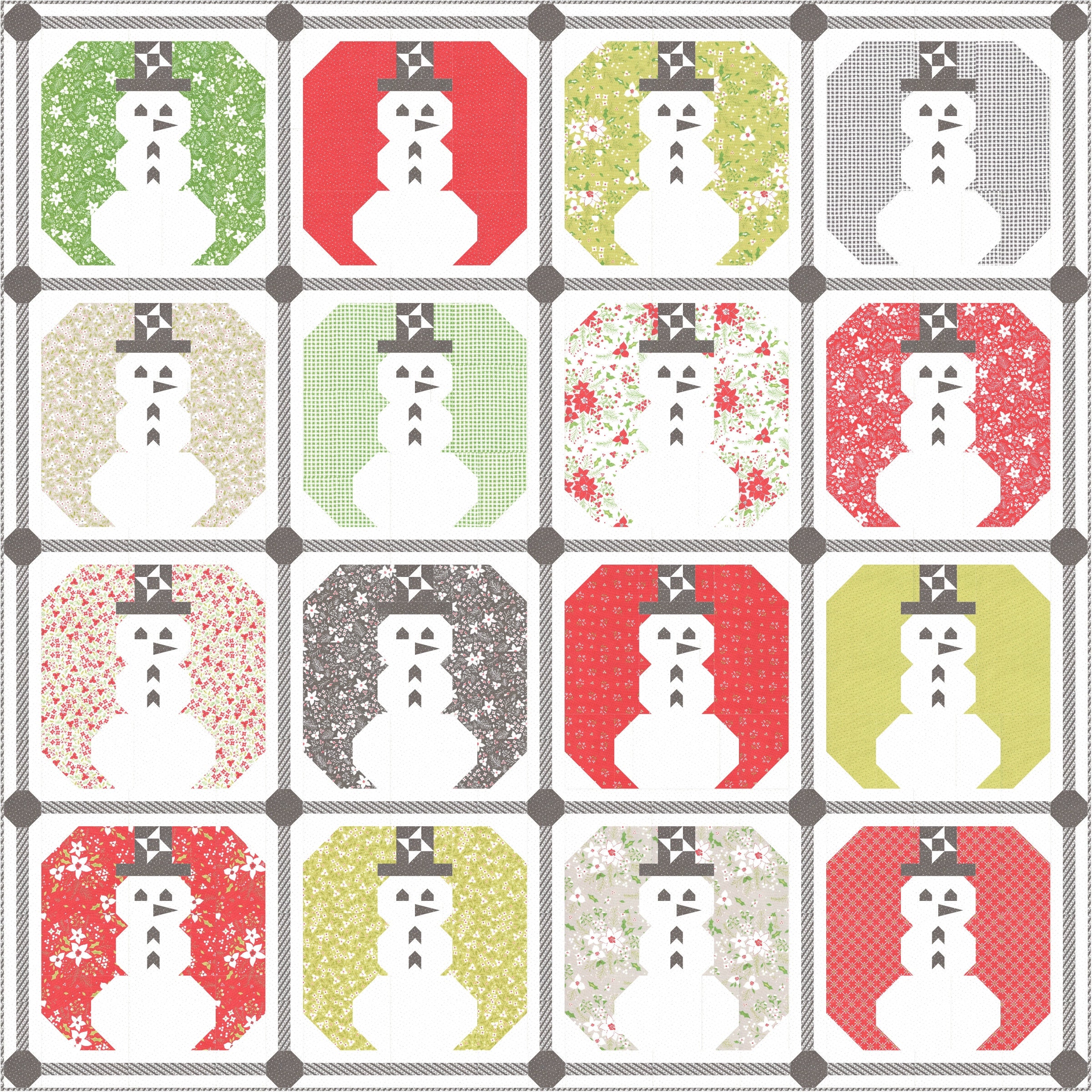 Snowy Paper Quilt Pattern 165 | Etsy