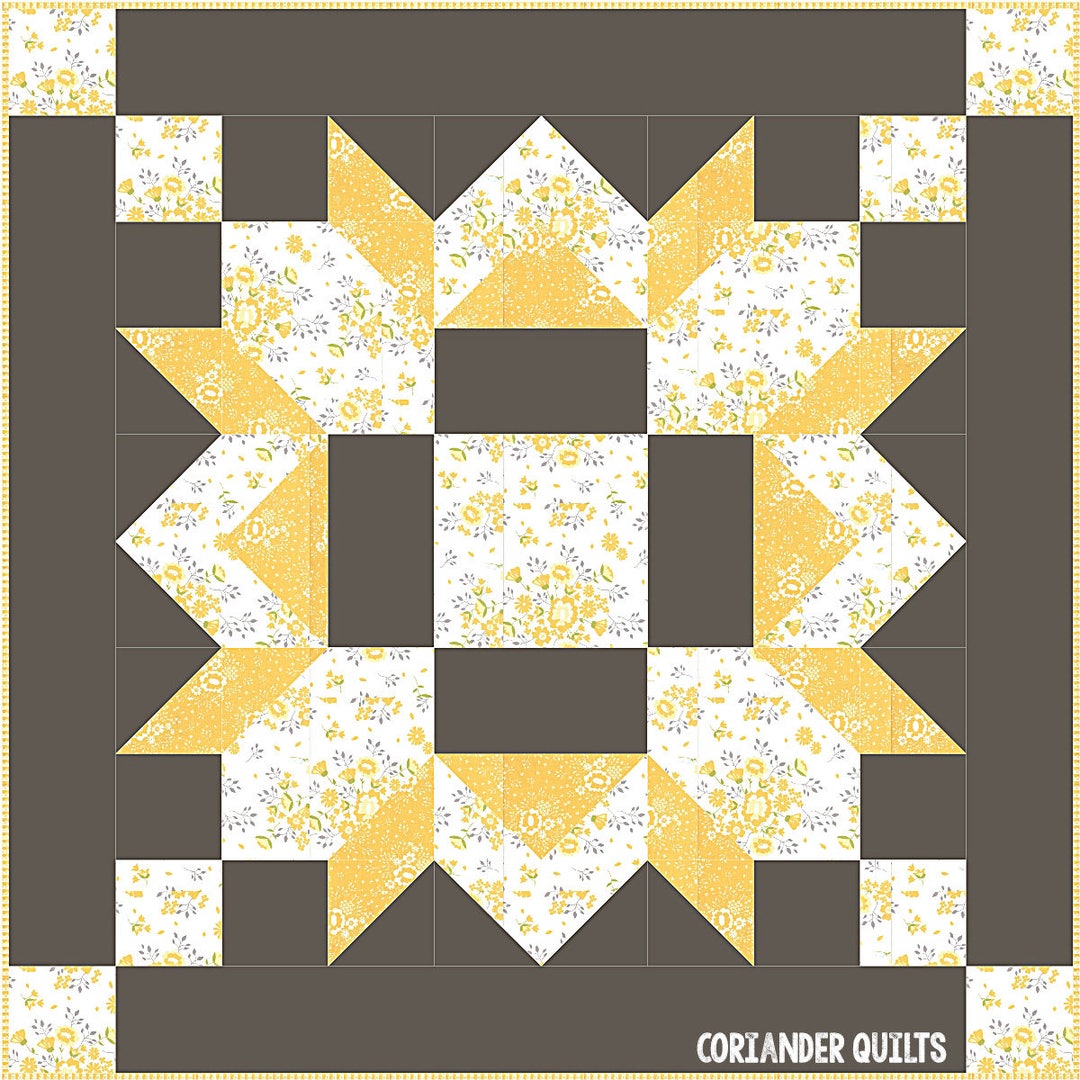 Barn Star PDF Quilt Pattern #127 - Etsy
