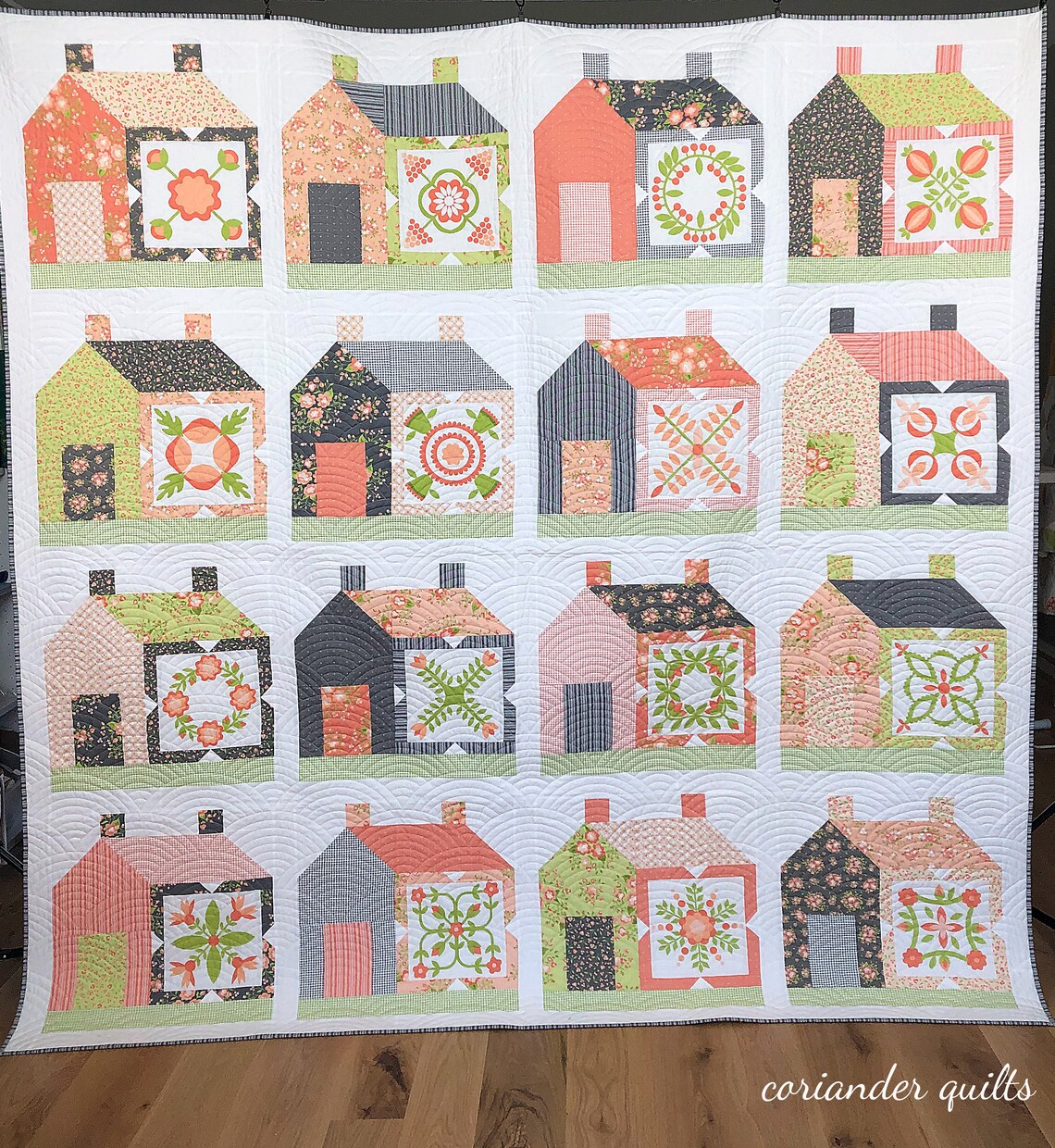 Coriander Quilts 4 Piece Paper Pattern Bundle 8 apricot & - Etsy