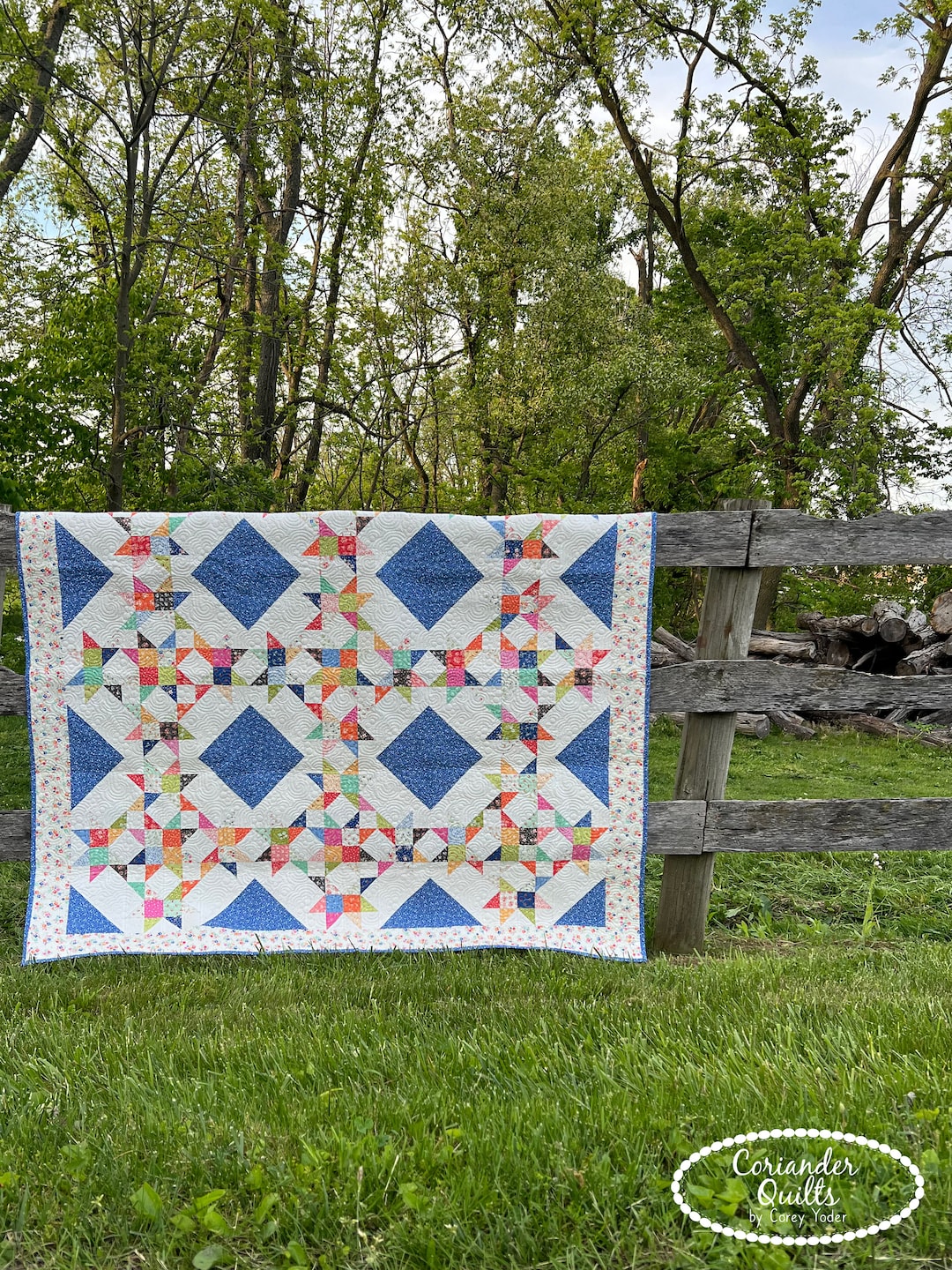 All Around Star PDF Quilt Pattern #215 - Etsy
