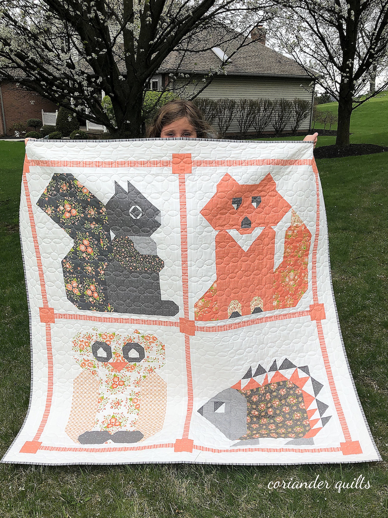 Woodland Frolic PDF Quilt Pattern #167 - Etsy