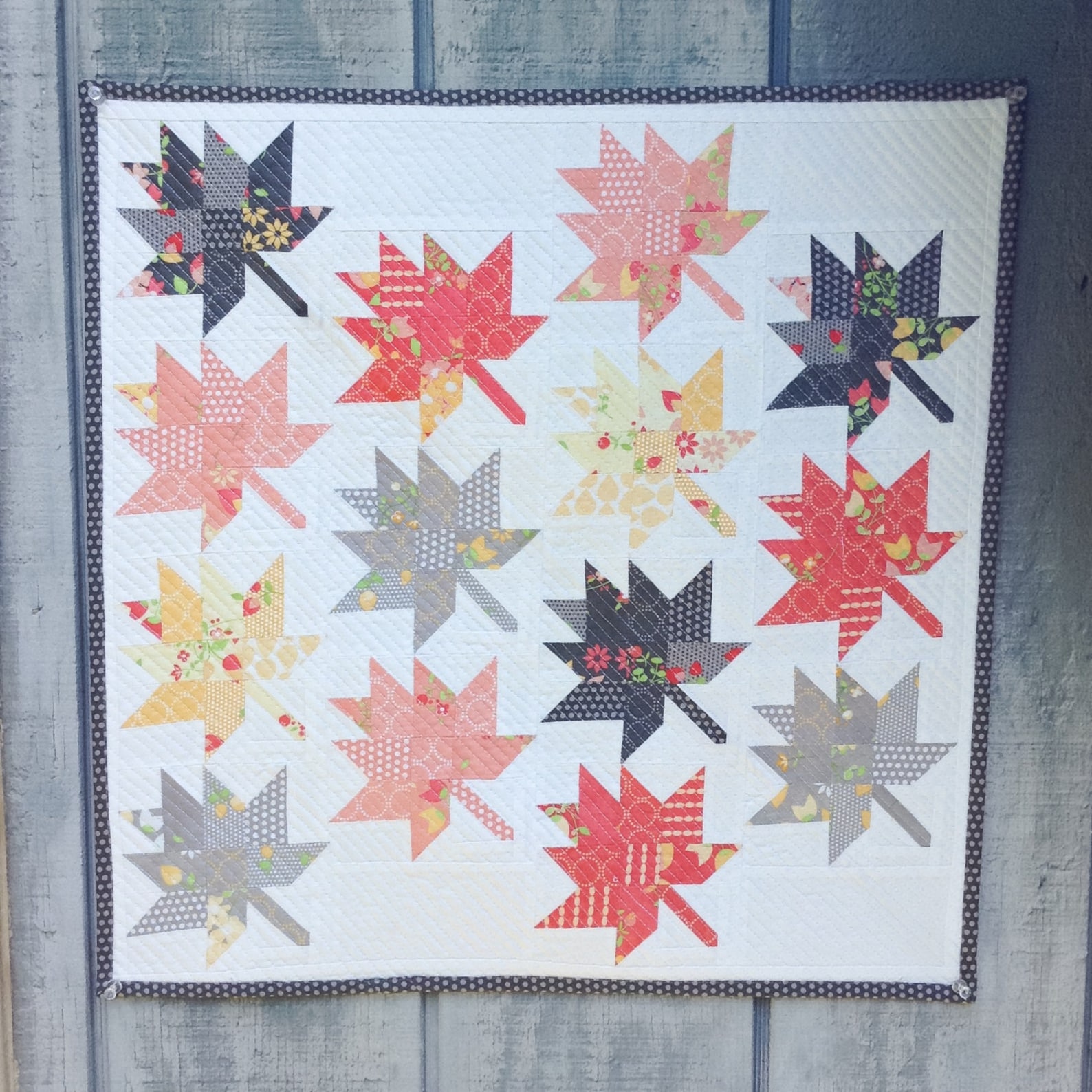 Maple Charm Mini Quilt PDF Pattern - Etsy
