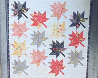 Maple Sky Mini Quilt PDF Pattern - Etsy