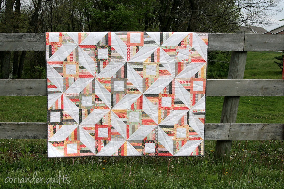 Persimmon PDF Quilt Pattern #110 - Etsy
