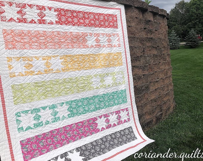 Persimmon PAPER Quilt Pattern #110 - Etsy