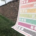 Candy Striped PAPER Quilt Pattern #160 - Etsy