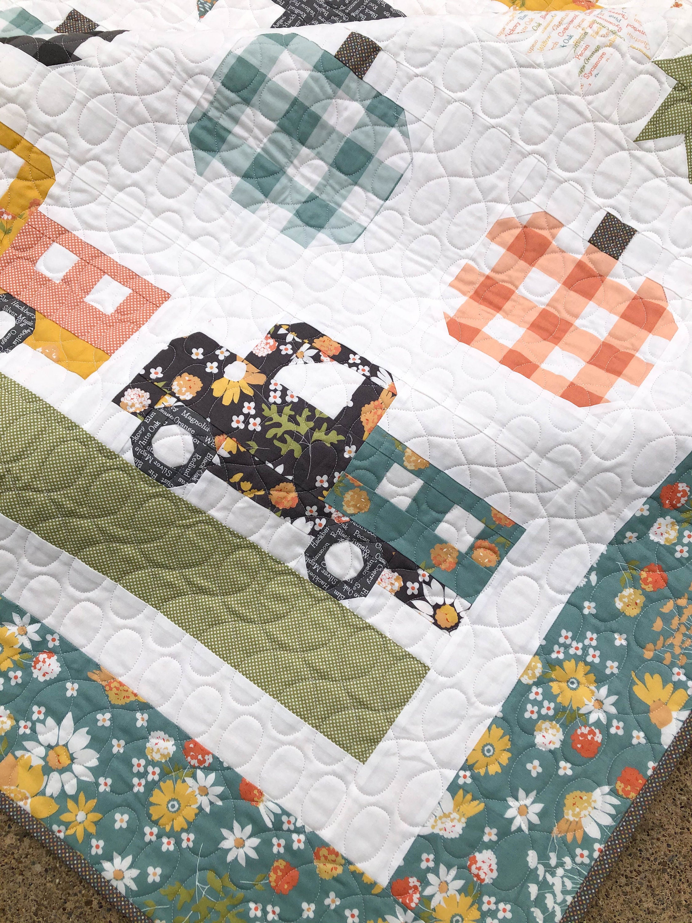 Roadside Harvest Paper Quilt Pattern 182 | Etsy