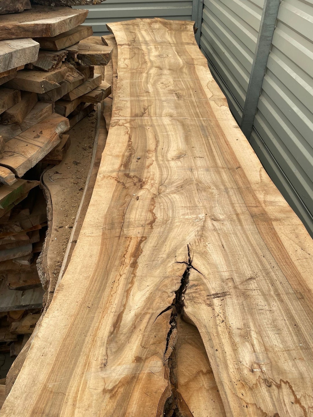 Live Edge Hard Wood Slabs Timber Boards , Various Sizes - Etsy UK