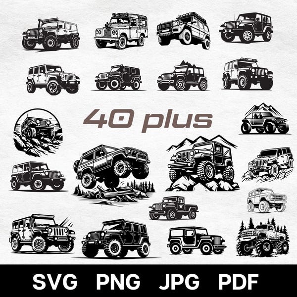Jeep Svg - Etsy