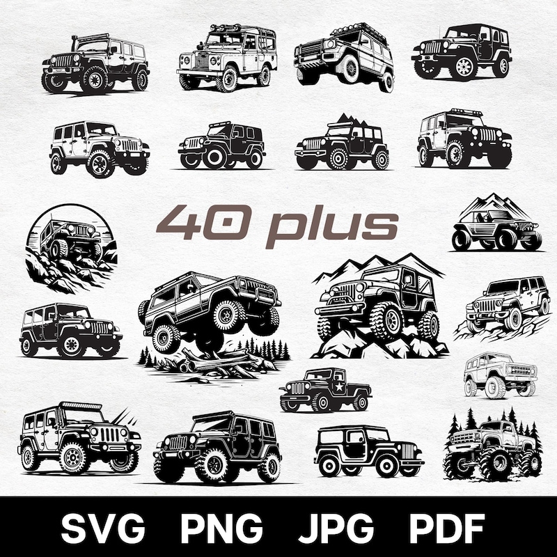 Jeep Svg - Etsy