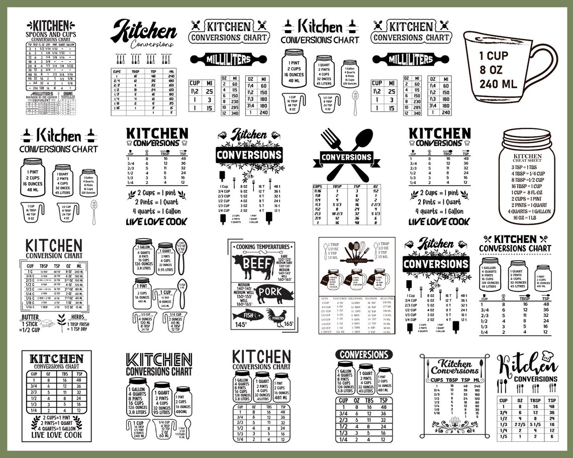 Kitchen SVG Kitchen Sign SVG Farmhouse Kitchen SVG Kitchen Cut Files ...