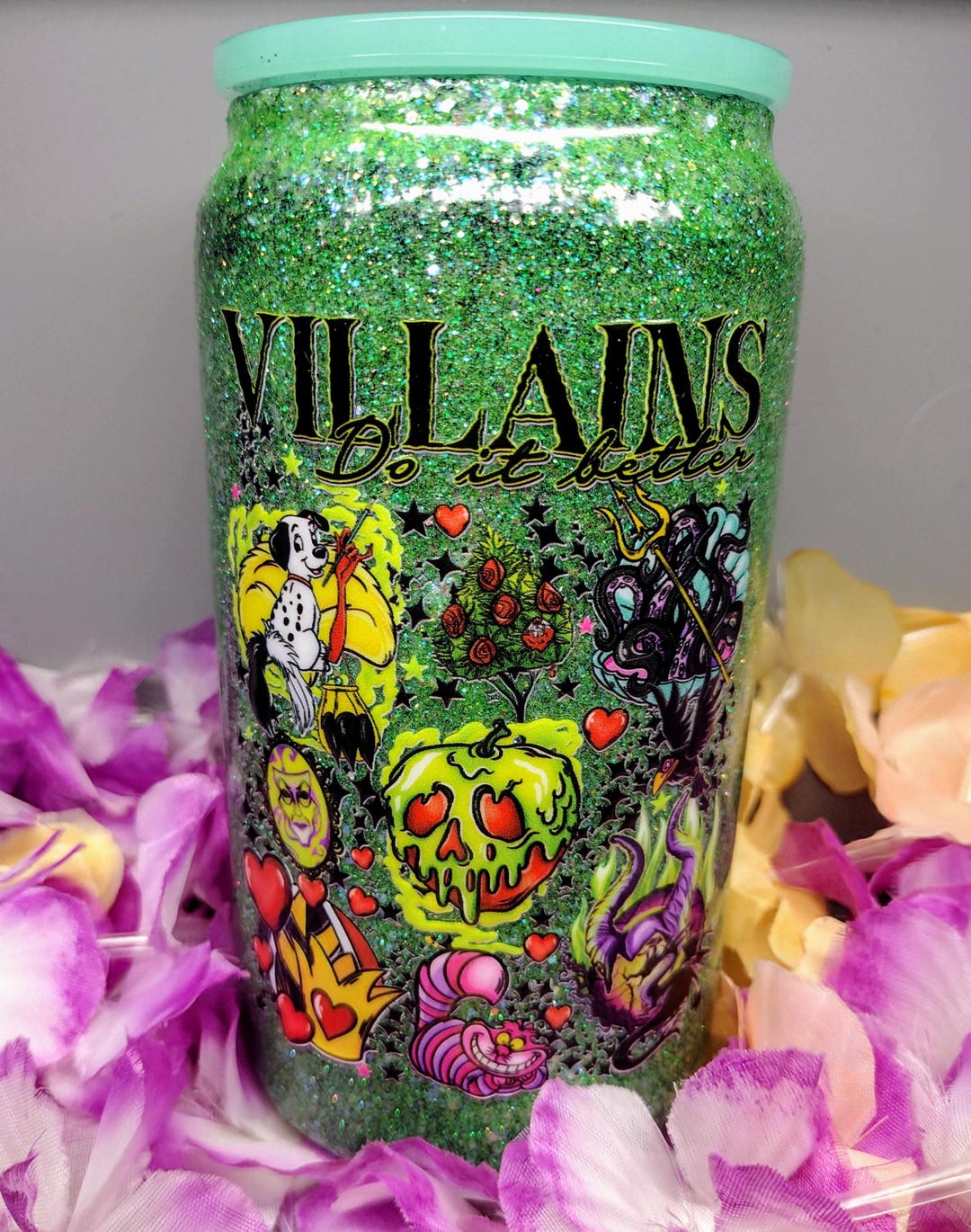 Villians Do It Better Handmade Glass Cup - Etsy