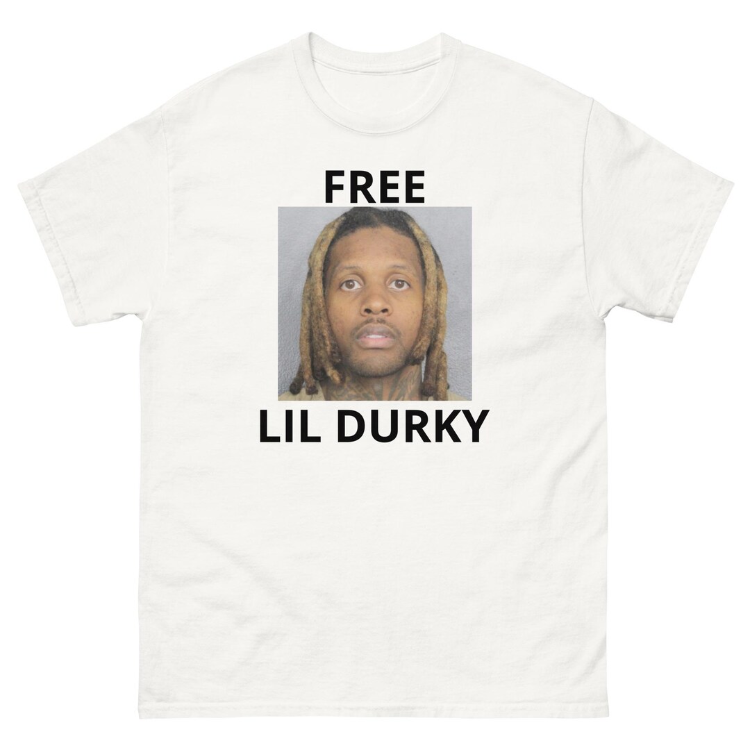 Free Lil Durk Tshirt / Rapper Merch / Lil Durk Merch / Fan Tshirt ...