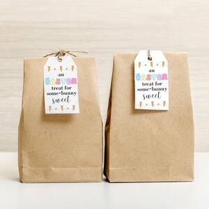 Printable Easter Treat Tags, Somebunny Sweet Favor Tags, Easter Basket ...