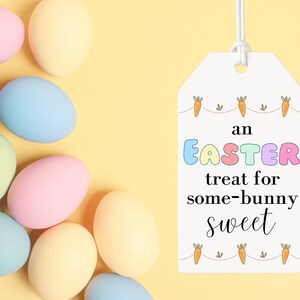 Printable Easter Treat Tags: Somebunny Sweet Favor (PDF Download) - Etsy