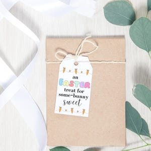 Printable Easter Treat Tags, Somebunny Sweet Favor Tags, Easter Basket ...