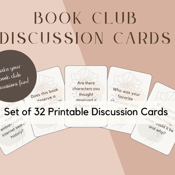 Book Club - Etsy