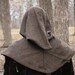 Medieval Wool Hood - Etsy