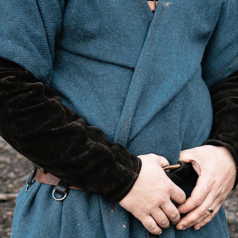 Viking Wool Mens Coat - Etsy