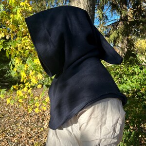 Medieval Wool Hood - Etsy