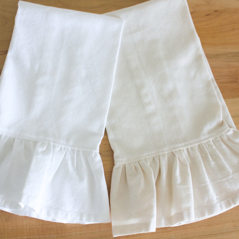 Ruffle Towel - Etsy