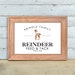 Reindeer PRINTABLE Sign Barn Decor Feed & Tack Sign - Etsy