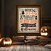 When Witches Go Riding Sign Halloween Party Decor Printable - Etsy