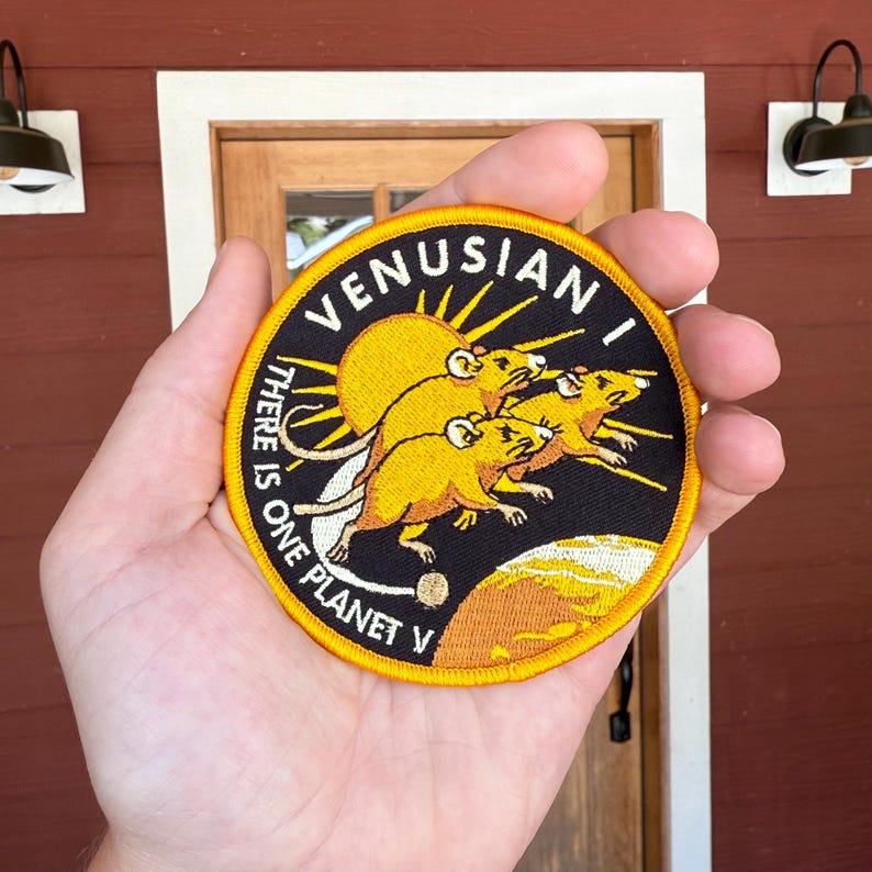 King Gizzard “venusian I” Mission Patch - Etsy