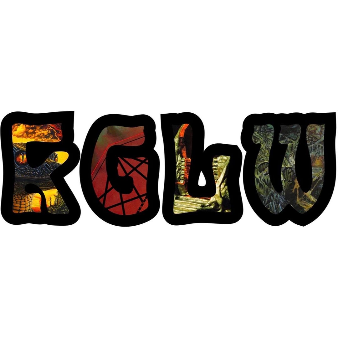 King Gizzard “heavy Stuff” KGLW Sticker - Etsy