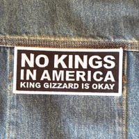 King Gizzard & the Lizard Wizard, Embroidered Sew on Patch. - Etsy
