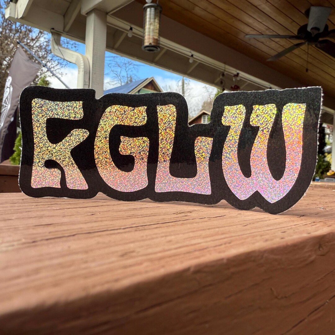 King Gizzard KGLW Glitter Sticker - Etsy