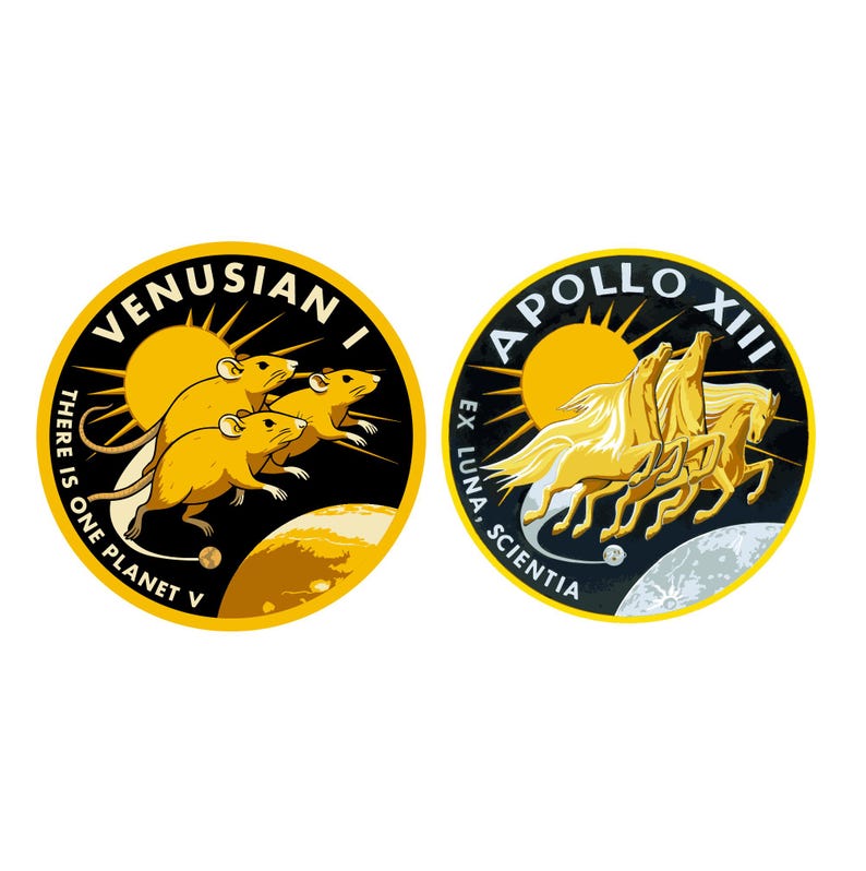 King Gizzard “venusian I” Mission Patch - Etsy