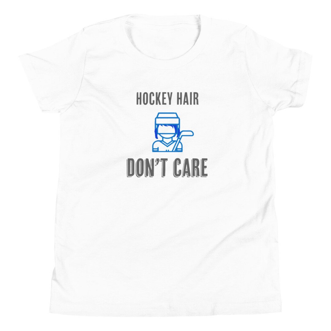Youth Tee Hockey Hair. Hockey Tee Youth Hockey Kid's Hockey Kid's Tee ...