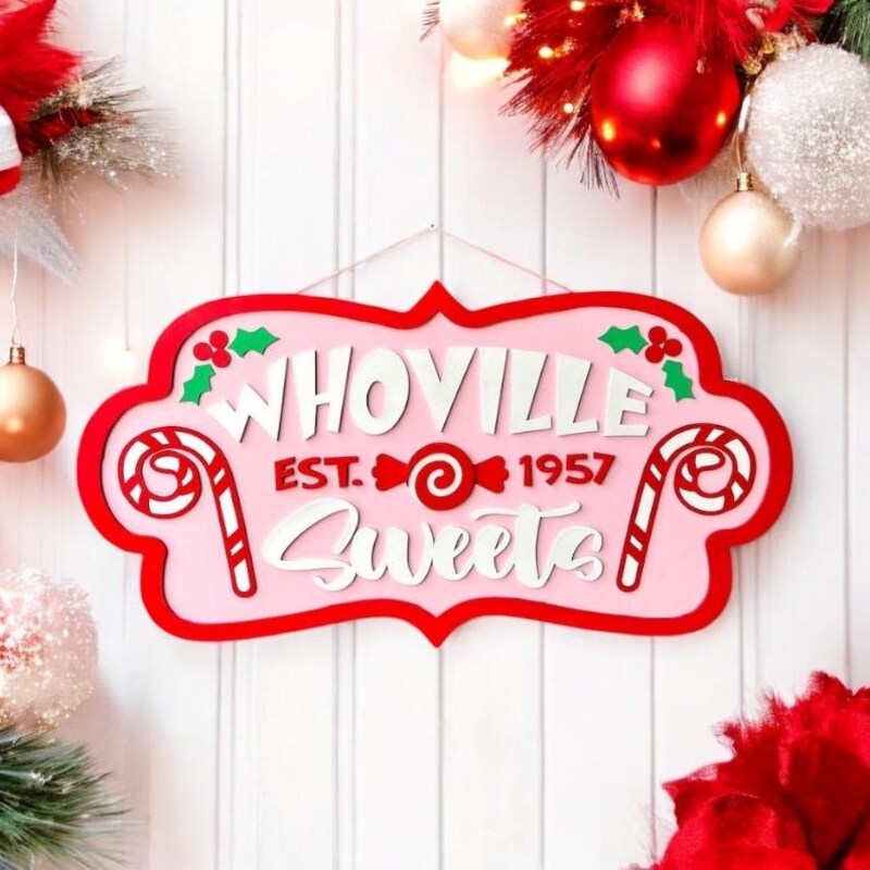 Whoville Sign - Etsy