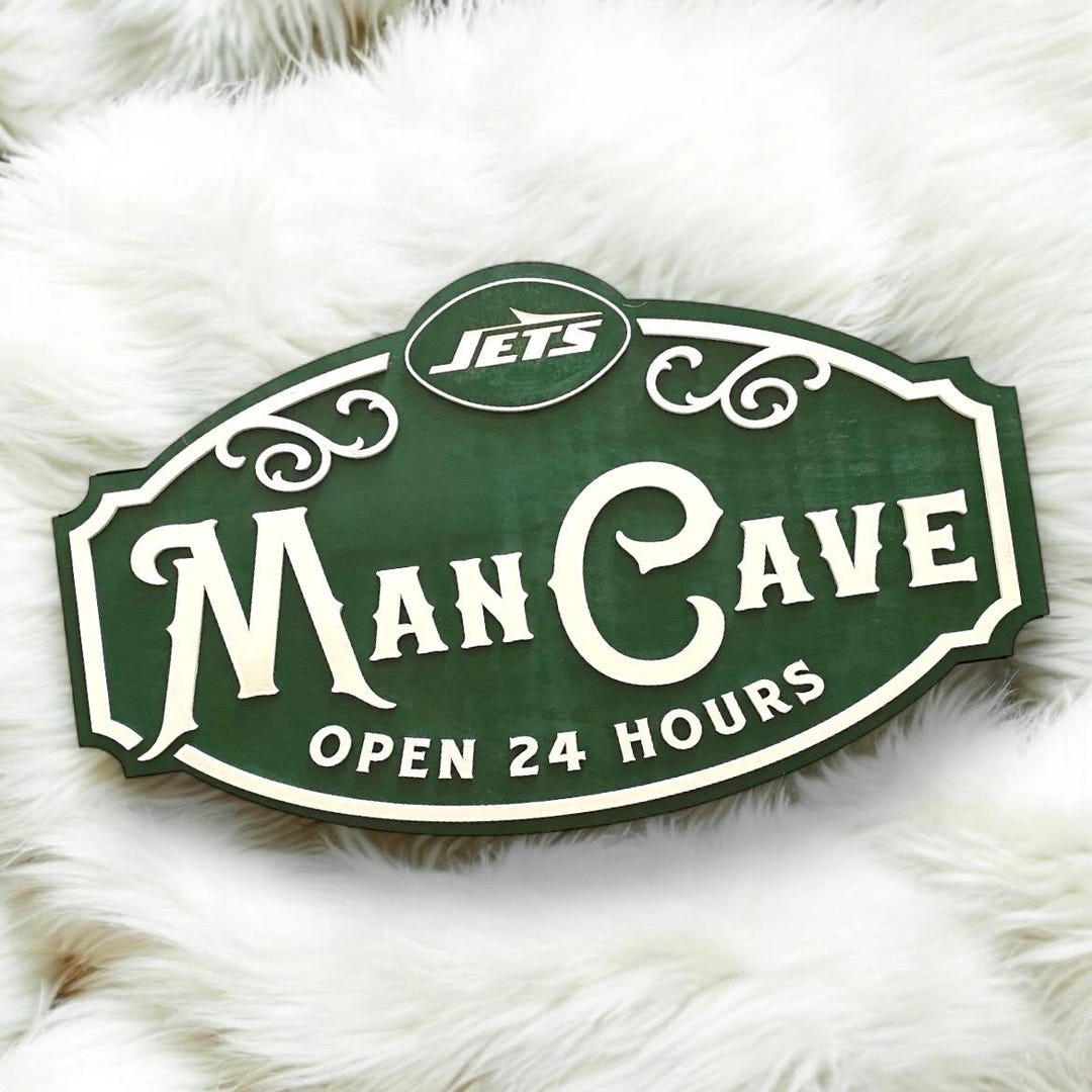 NY Jets Man Cave Sign - Etsy