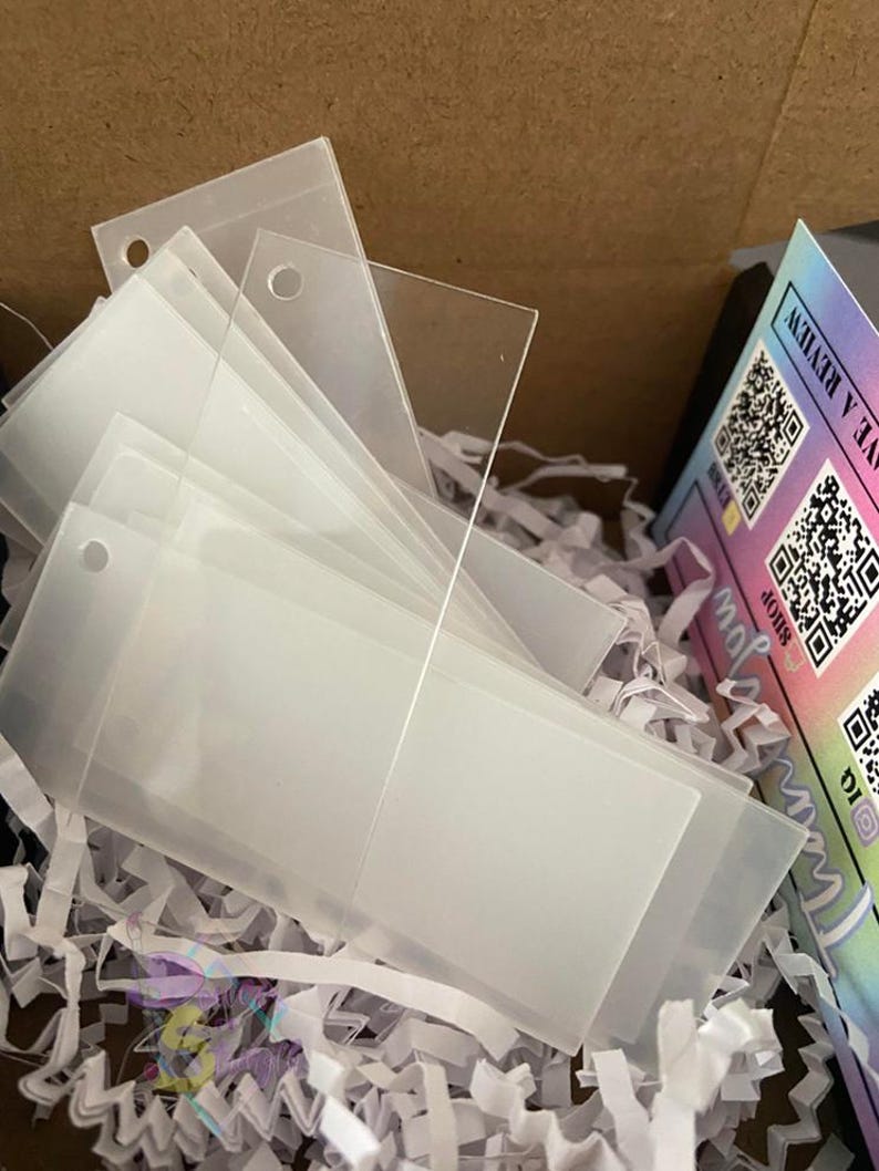 Rectangle Shape Acrylic Blanks . Rectangle Acrylic Blanks . Custom ...